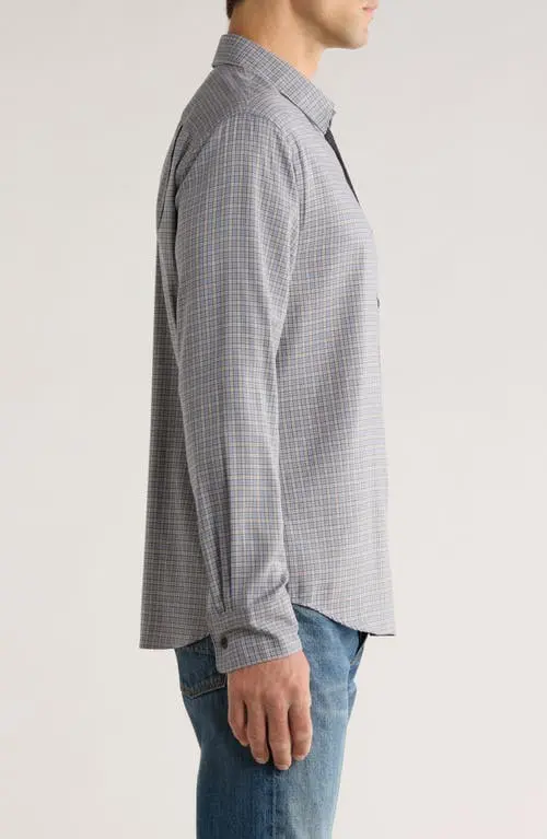 Vince Genesse Plaid Button-up Shirt