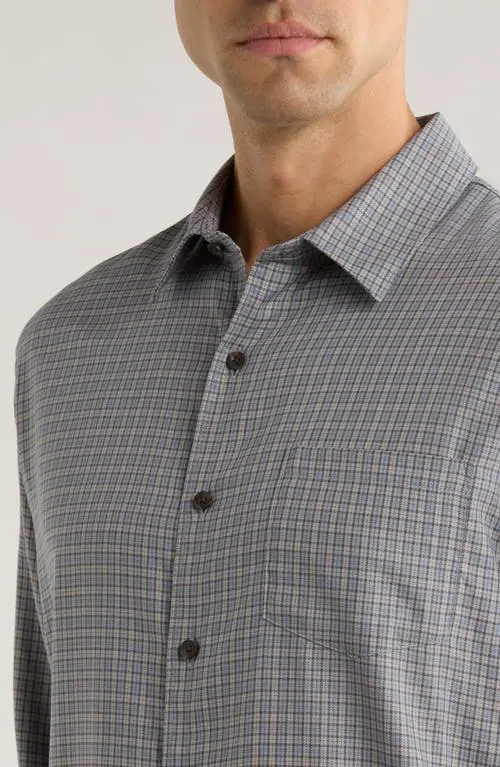 Vince Genesse Plaid Button-up Shirt
