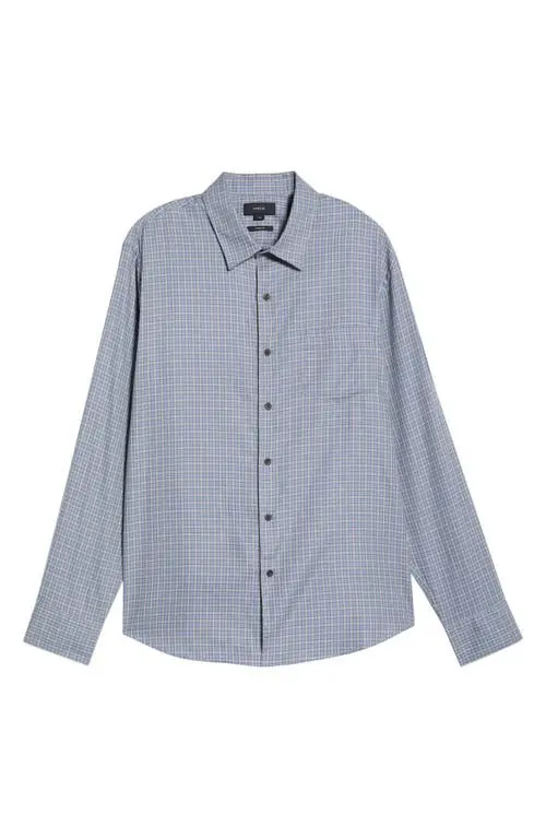 Vince Genesse Plaid Button-up Shirt