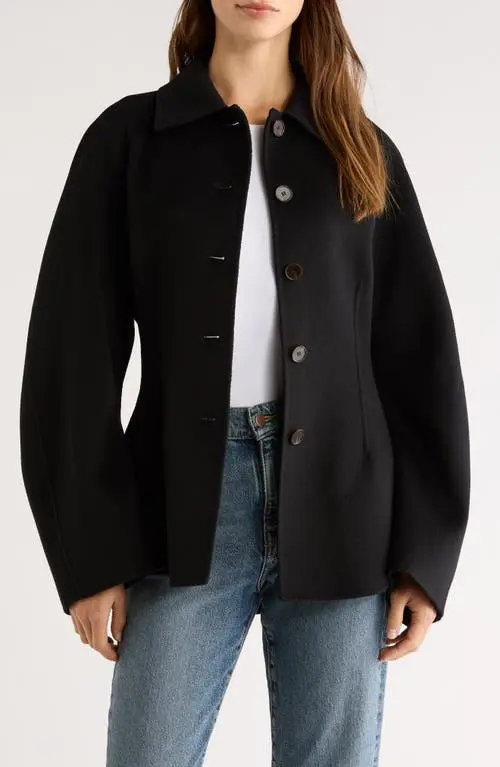 RÓHE Sculptural Double Face Wool Jacket