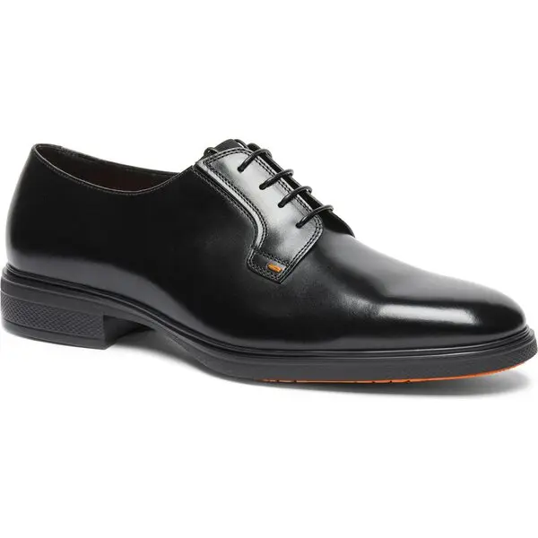 Santoni Plain Toe Oxford