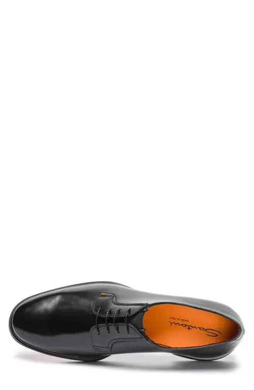 Santoni Plain Toe Oxford