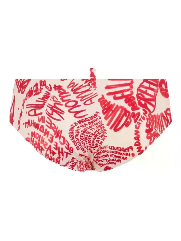 Dsquared2 Rebel Hibiscus Swim Trunks