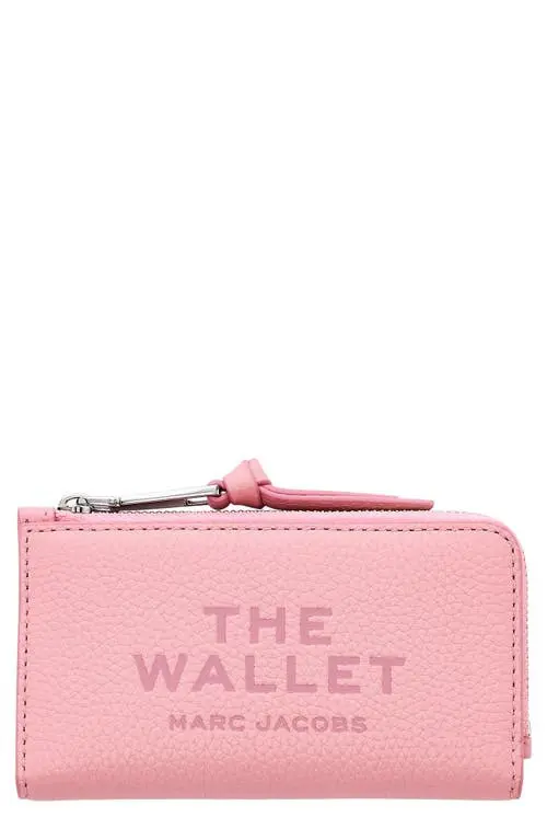 Marc Jacobs The Medium Flat Leather Wallet - Ribbon Pink