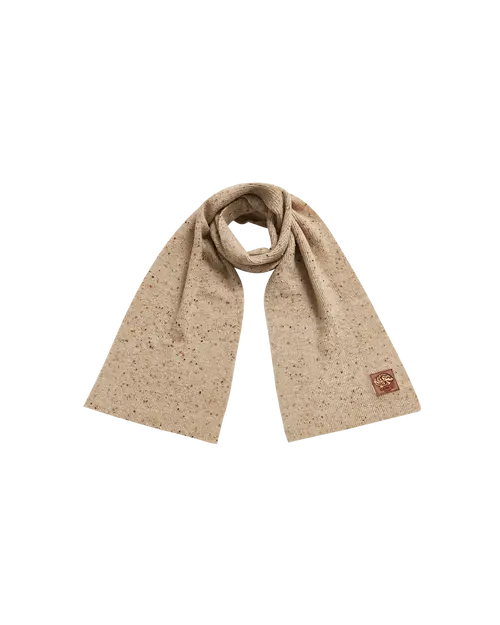 FABLE ENGLAND Knitted Scarf - Taupe