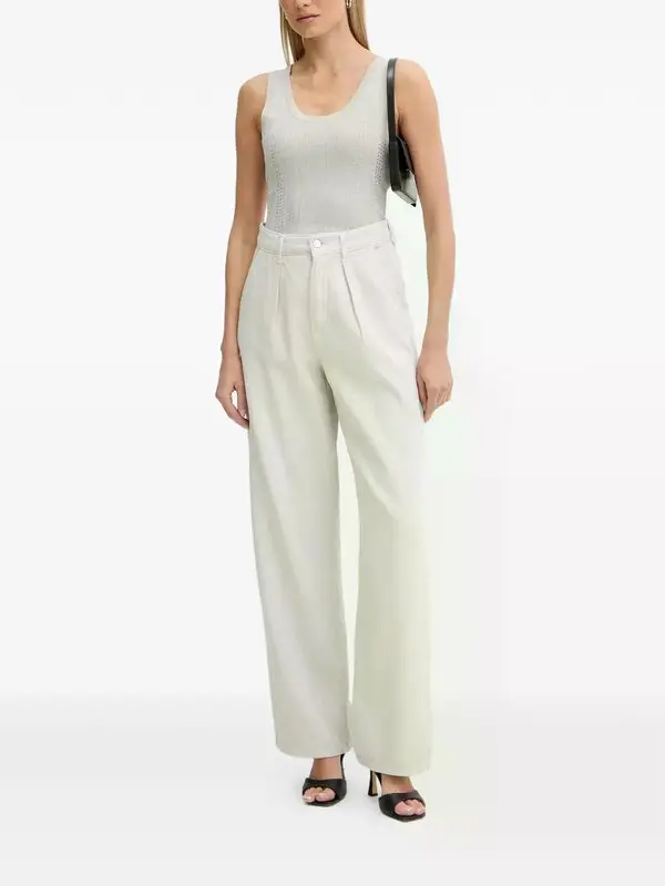 FRACOMINA Pleat-detail Wide Leg Trousers