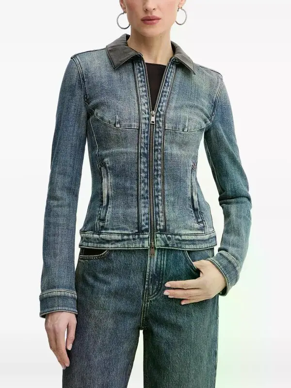 Miss Sixty Zipped Denim Jacket