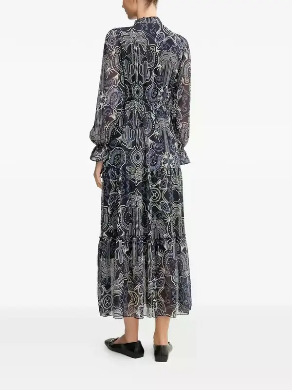 OUI Printed Maxi Dress