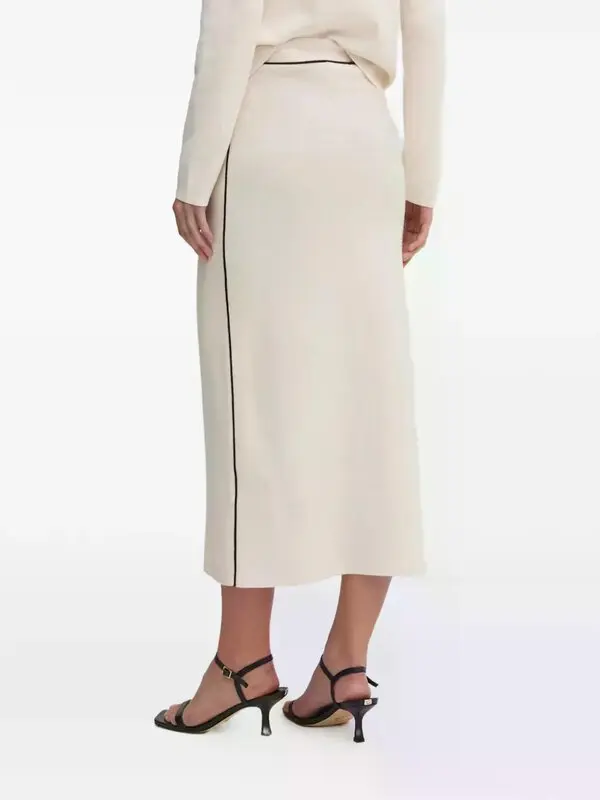 OUI Trim-detail Midi Skirt