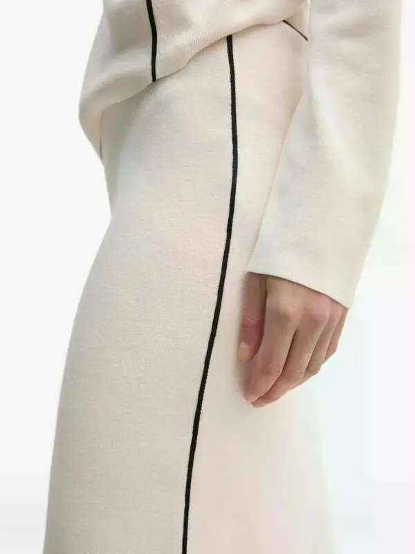 OUI Trim-detail Midi Skirt