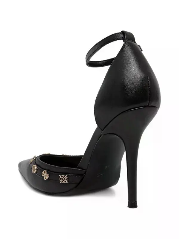 Guess Ankle Strap Embellished Pumps