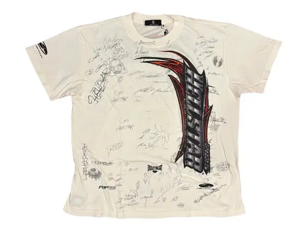 HELLSTAR Nascar Tee Shirt - White
