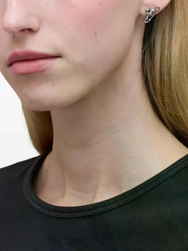 Marc Jacobs Safety Pin Stud Earrings