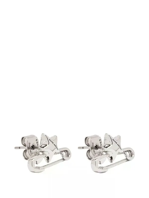 Marc Jacobs Safety Pin Stud Earrings