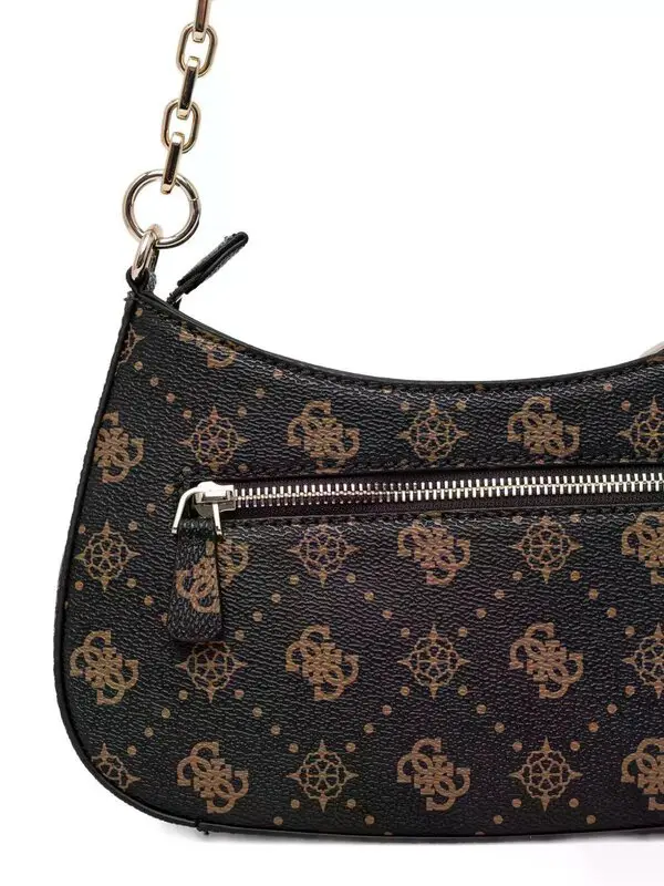 Guess Carrie Monogram Shoulder Bag