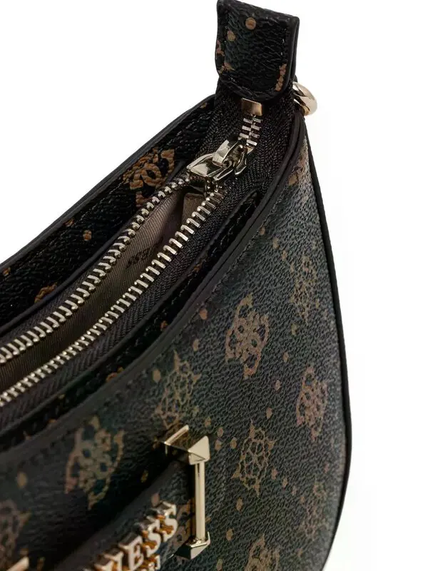 Guess Carrie Monogram Shoulder Bag