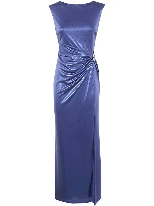 Ralph Lauren Sleeveless Gown - Blue