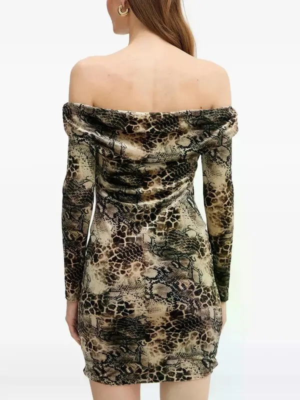 Guess Off-shoulder Mini Dress