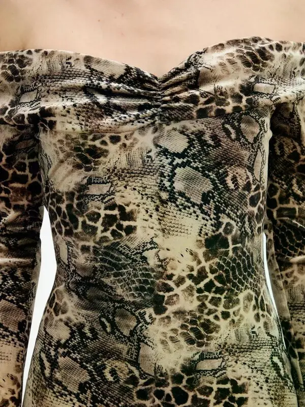 Guess Off-shoulder Mini Dress