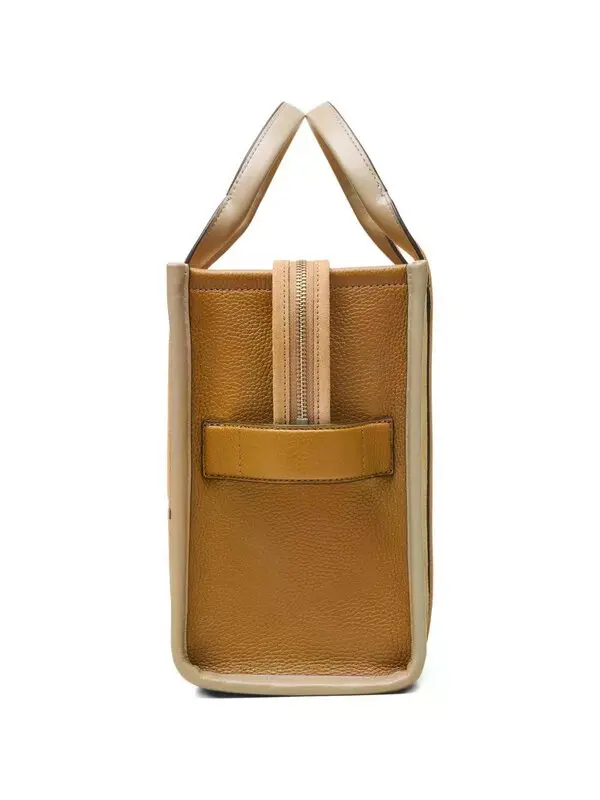 Marc Jacobs The Medium Logo-detail Tote Bag - Neutrals