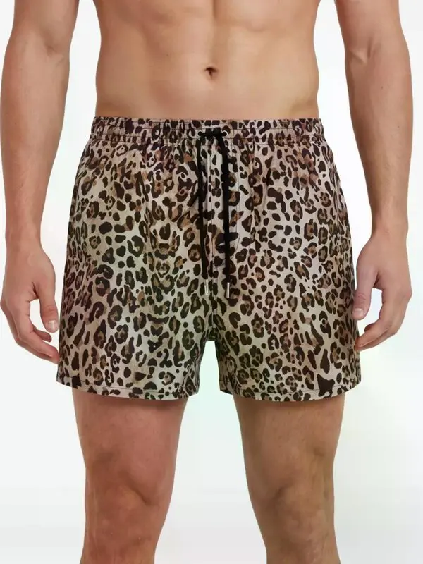 Dsquared2 Leopard-print Swim Shorts