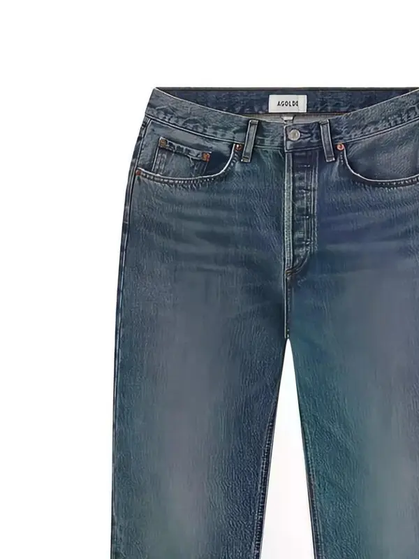 AGOLDE Lana Straight-leg Jeans