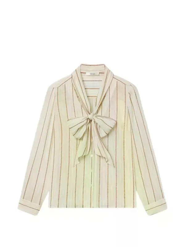 FRAME Striped Blouse