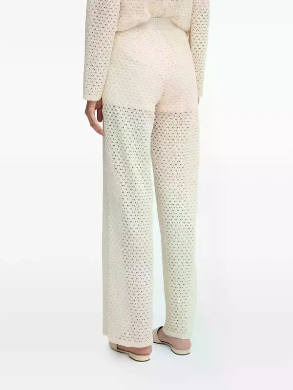 MARC AUREL Openwork-design Trousers