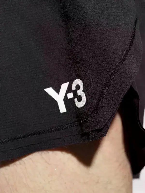 Y3 Logo-detail Running Shorts