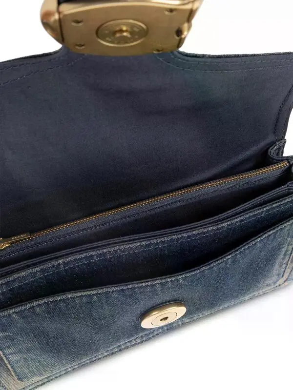 COACH Tabby Logo-detail Tote Bag - Blue