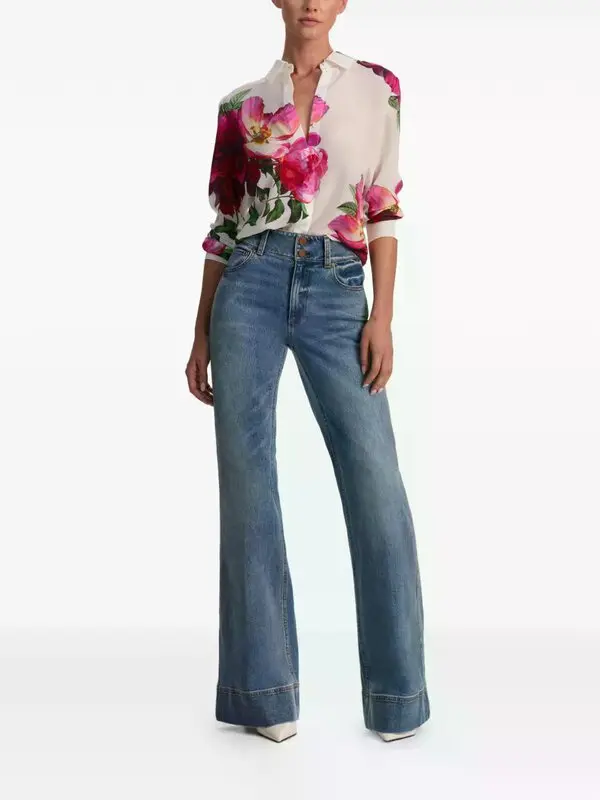 Alice + Olivia Willa Floral Shirt