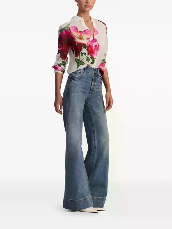 Alice + Olivia Willa Floral Shirt