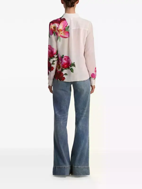 Alice + Olivia Willa Floral Shirt