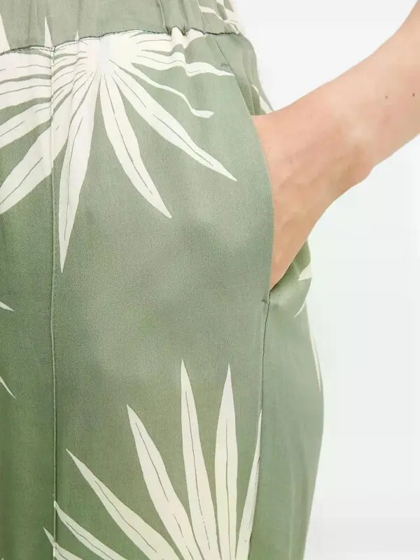 OUI Floral Palazzo Pants