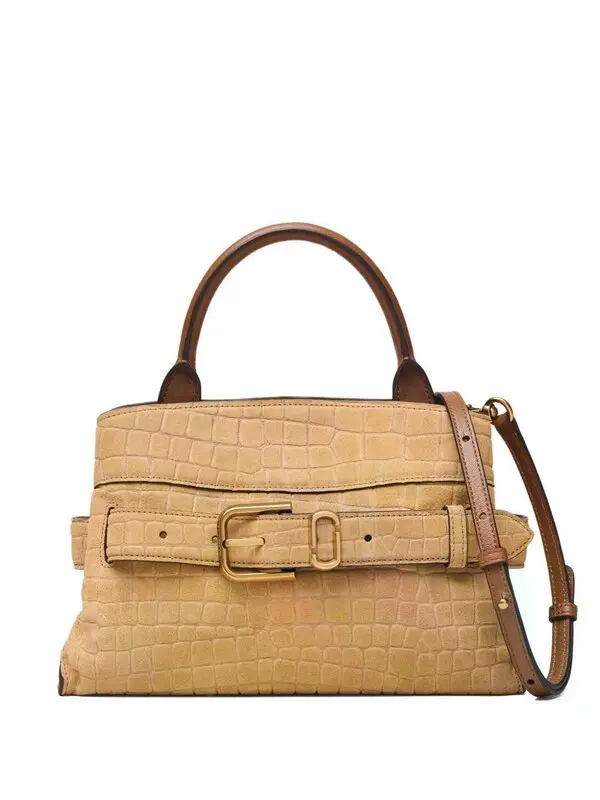 Marc Jacobs Small Suede Croc Dakota Tote Bag