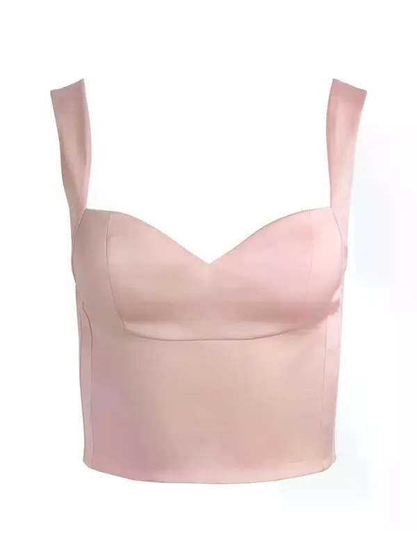 Alice + Olivia Eve Seamed Bustier Top