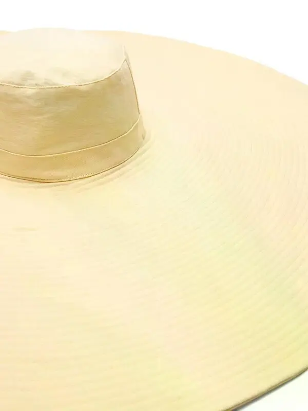 Blumarine Wide-brim Sun Hat - Neutrals