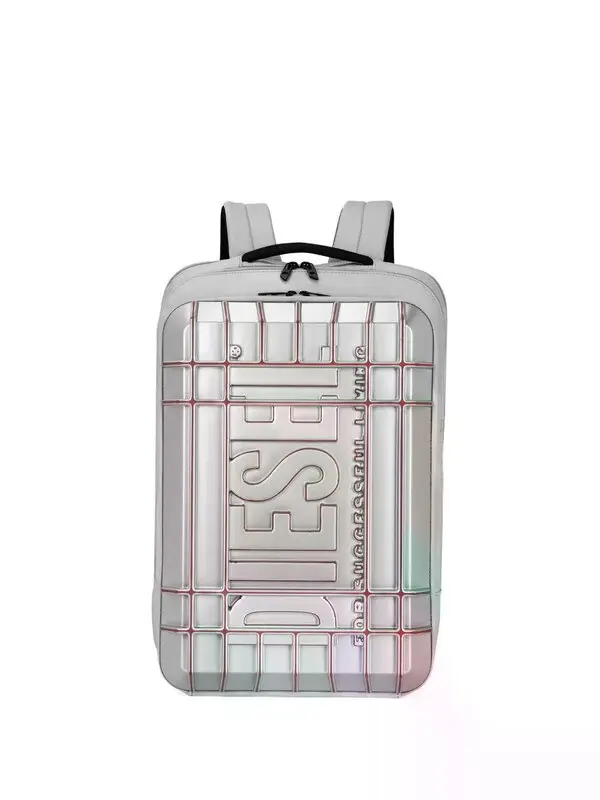 DIESEL® Embossed-logo Zipped Backpack