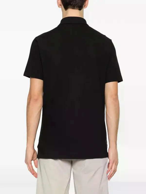 ZANONE Buttoned Short-sleeve Polo Shirt