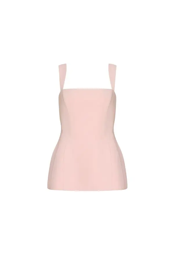 Amanda Uprichard Andreina Structured Tank Top - Mochi