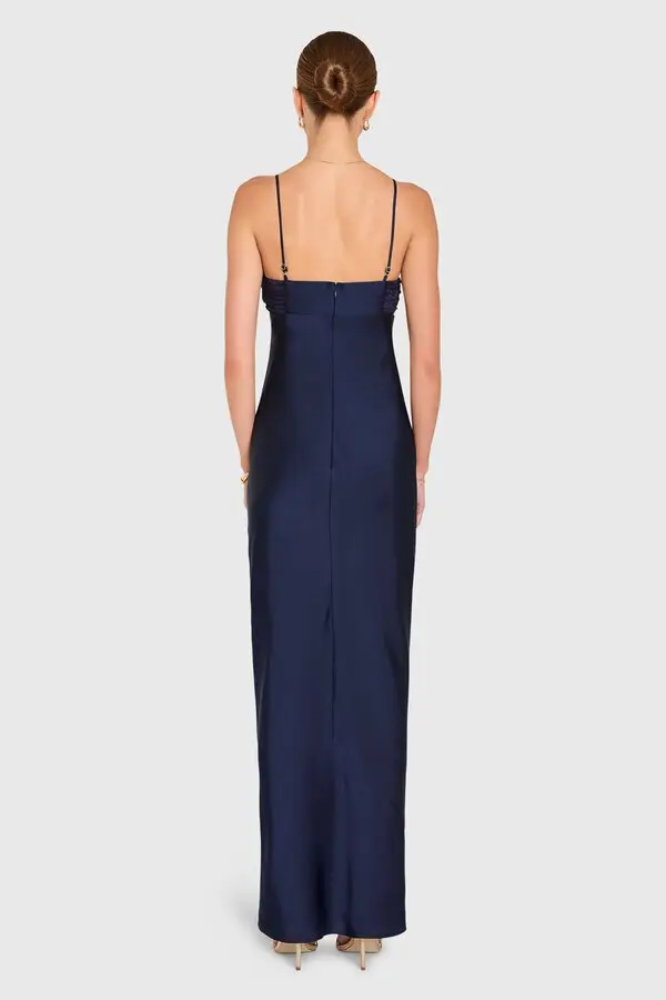 Amanda Uprichard Ira Maxi Dress - Ink