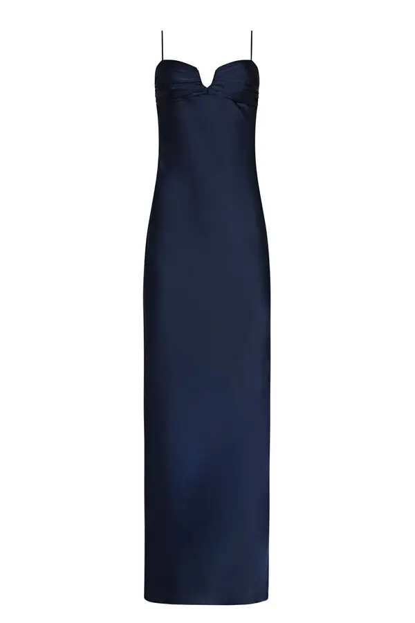 Amanda Uprichard Ira Maxi Dress - Ink