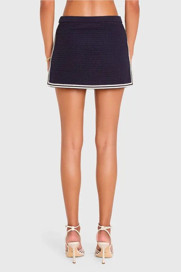 Amanda Uprichard Monique Skort - Navy/ Ivory