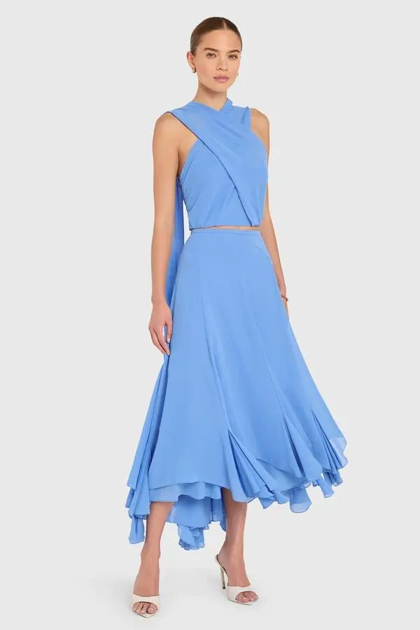 Amanda Uprichard Monterey Wrap Top