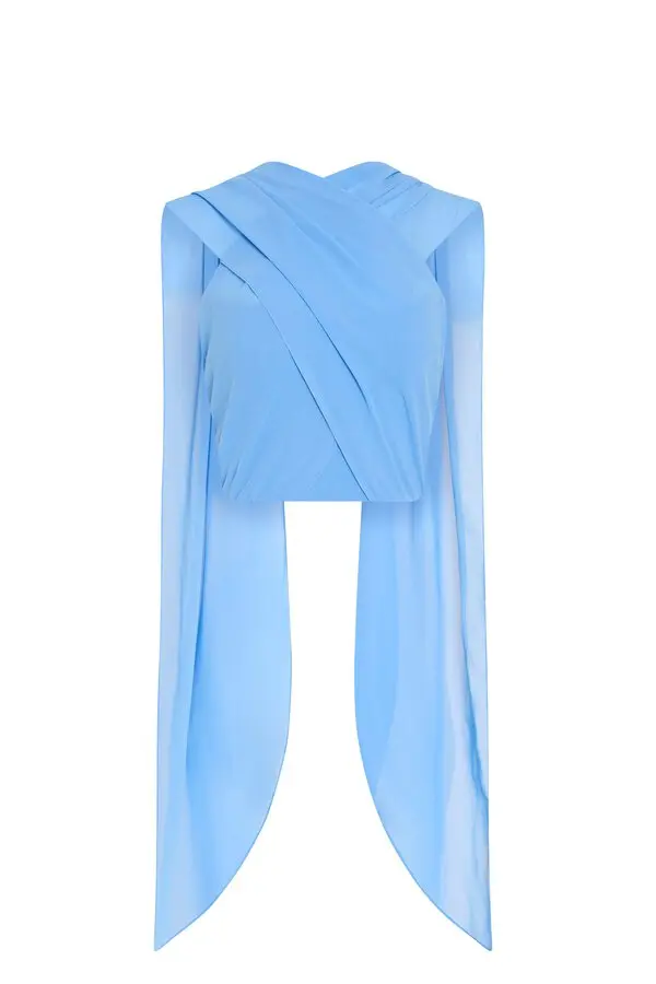 Amanda Uprichard Monterey Wrap Top