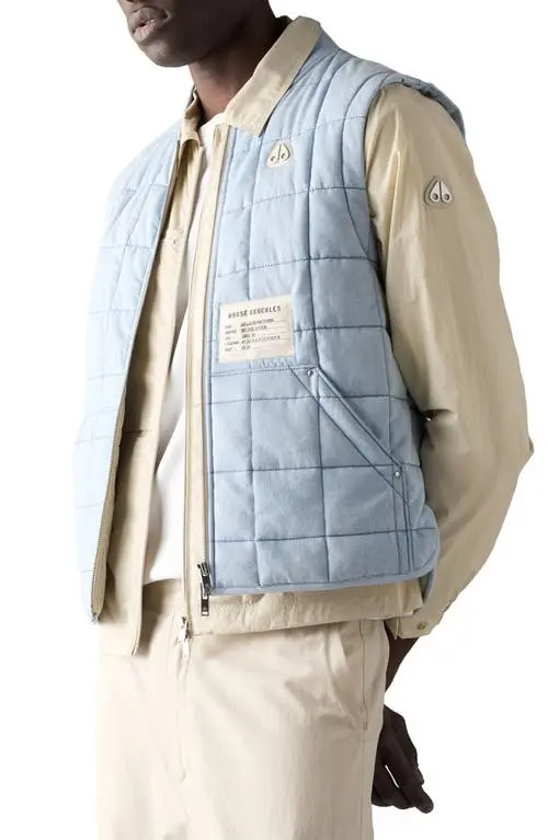 Moose Knuckles Down Denim Liner Vest