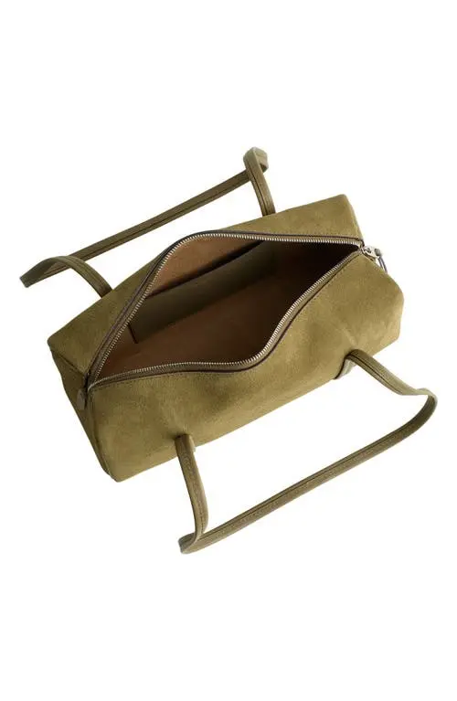 Madewell The Brioche Leather Shoulder Bag - Worn Olive