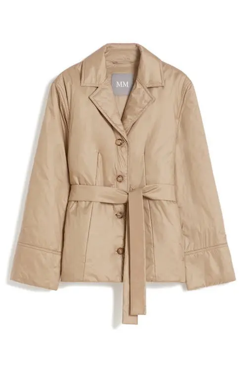 MM BY MAX MARA Sequoia Insulated Belted Jacket