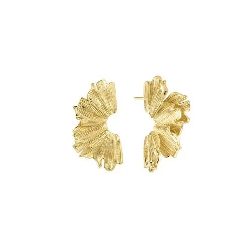 SET & STONES Lilah Flower Earrings - Gold