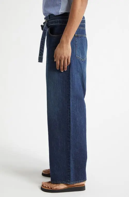 Sacai Belted Denim Pants